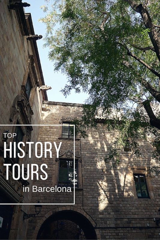 3 interesantes recorridos históricos en Barcelona